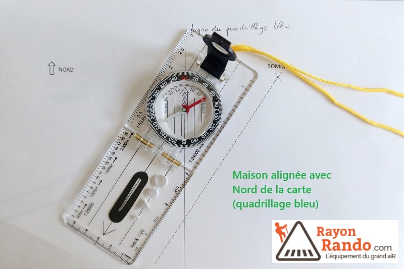 Comment utiliser une boussole en randonnée?